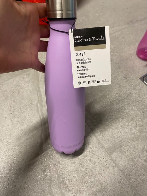 (COPIE) Bouteille thermos acier fin ou gourde neuf | Kaufen auf Ricardo