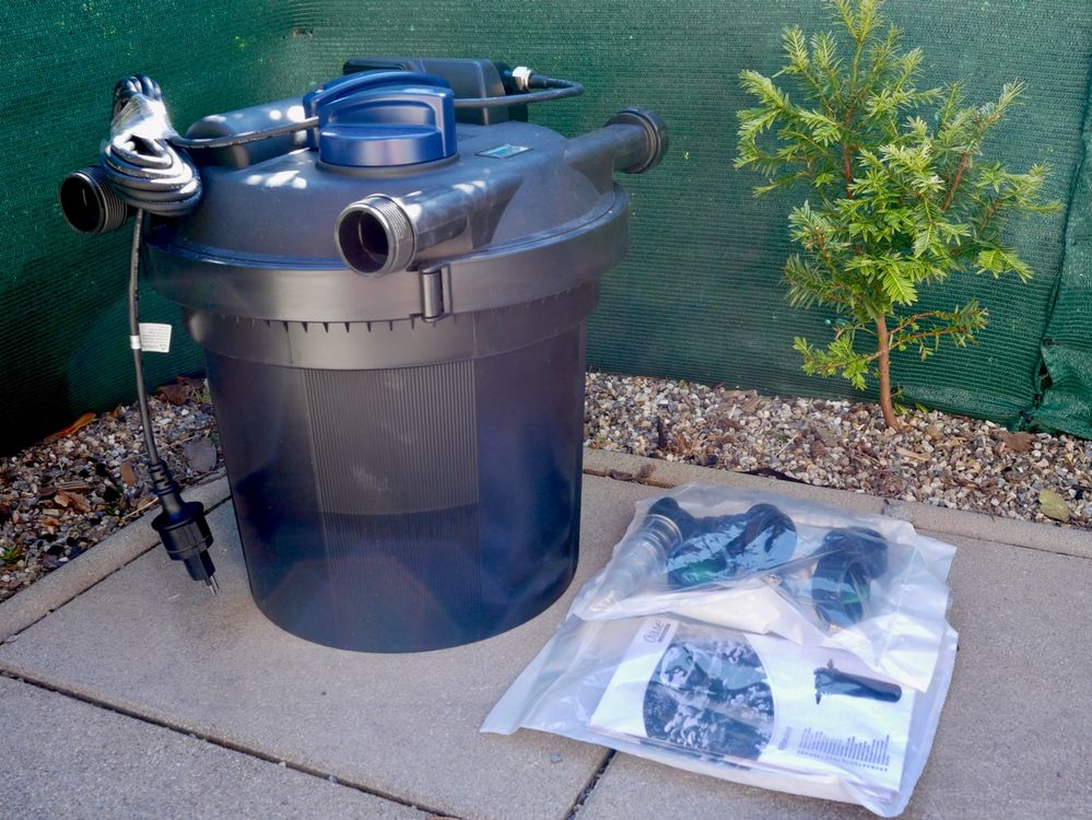 OASE Filtoclear 6000 incl. UV-C Einheit + 10m Druckschlauch (Neu ...