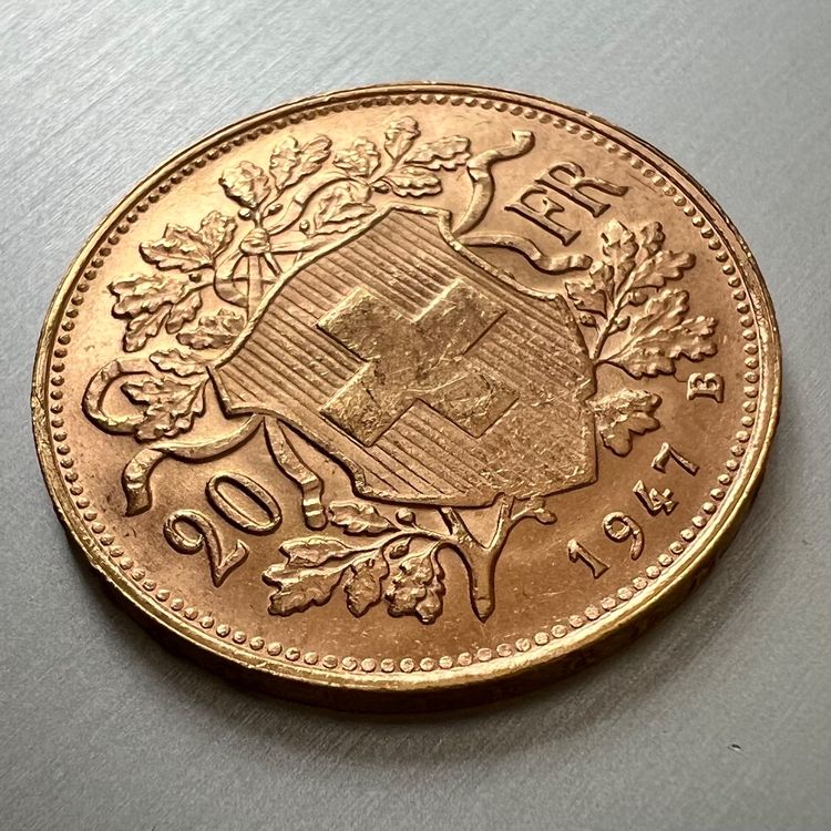 Goldvreneli 20 Fr. 1947 | Kaufen auf Ricardo