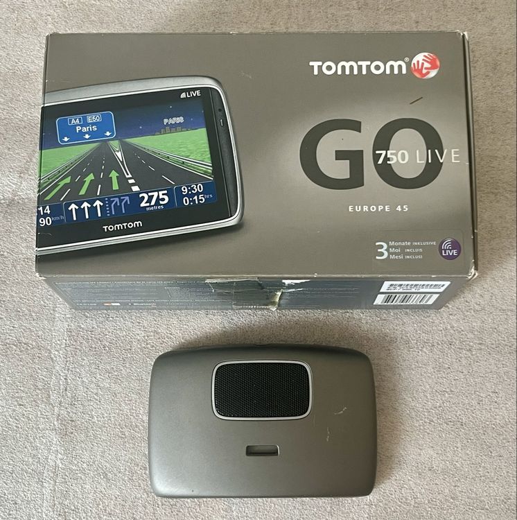 GPS TomTom GO 750 Live (Gebraucht) in Les Acacias für CHF 16 – mit Lieferung auf Ricardo kaufen