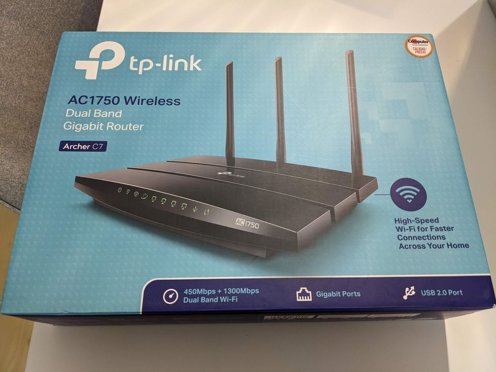 tp-link AC1750 Wireless Dual Band Gigabit Router Archer C7 | Kaufen auf ...