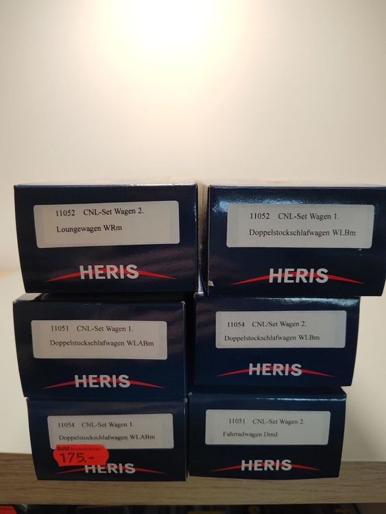 Heris CNL 6 Wagen (11052,11051,11054) (Neu (gemäss Beschreibung)) in Bachenbülach für CHF 222 ...