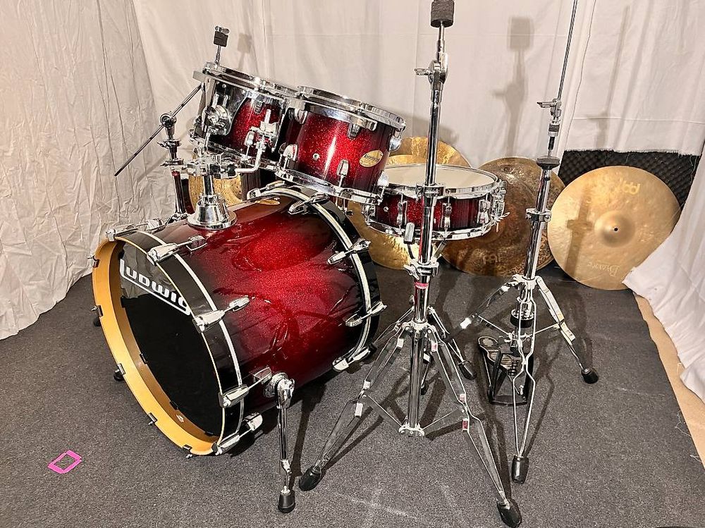 Ludwig Accent CS Custom Schlagzeug (Nur Kessel und Hardware) (Gebraucht ...