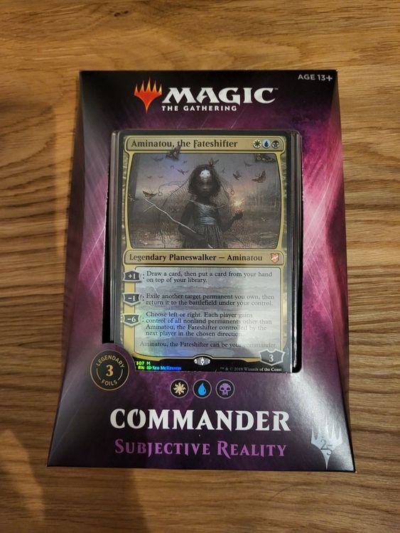 Magic Commander Decks 2018 SEALED (Neu und originalverpackt) in ...