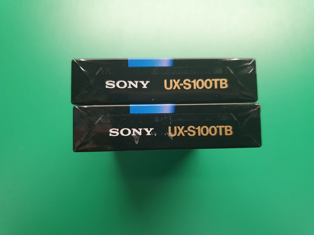SONY UX turbo 100 audio Kassette blank tape sealed Type II (Neu und ...