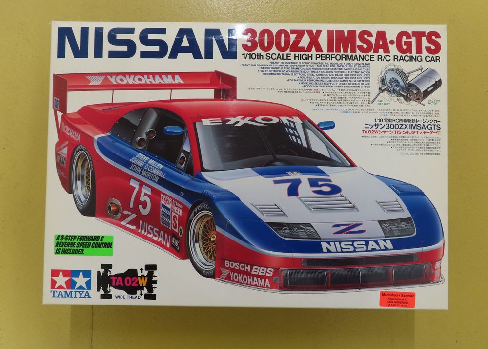 Tamiya RC Baukasten 58144 Nissan 300ZX IMSA GTS 4x4 NEU 1994 (Neu ...