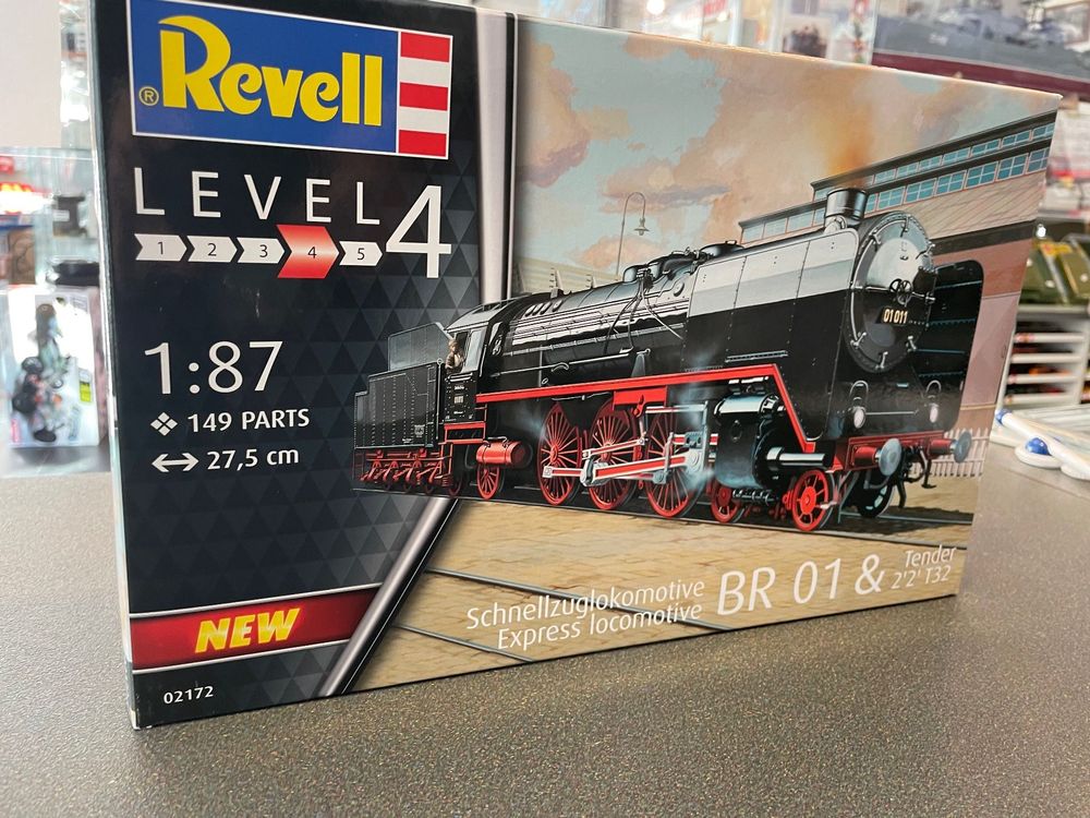 Revell 1:87 H0 Br 01 dampflok kit (Neu und originalverpackt) in Chiasso ...
