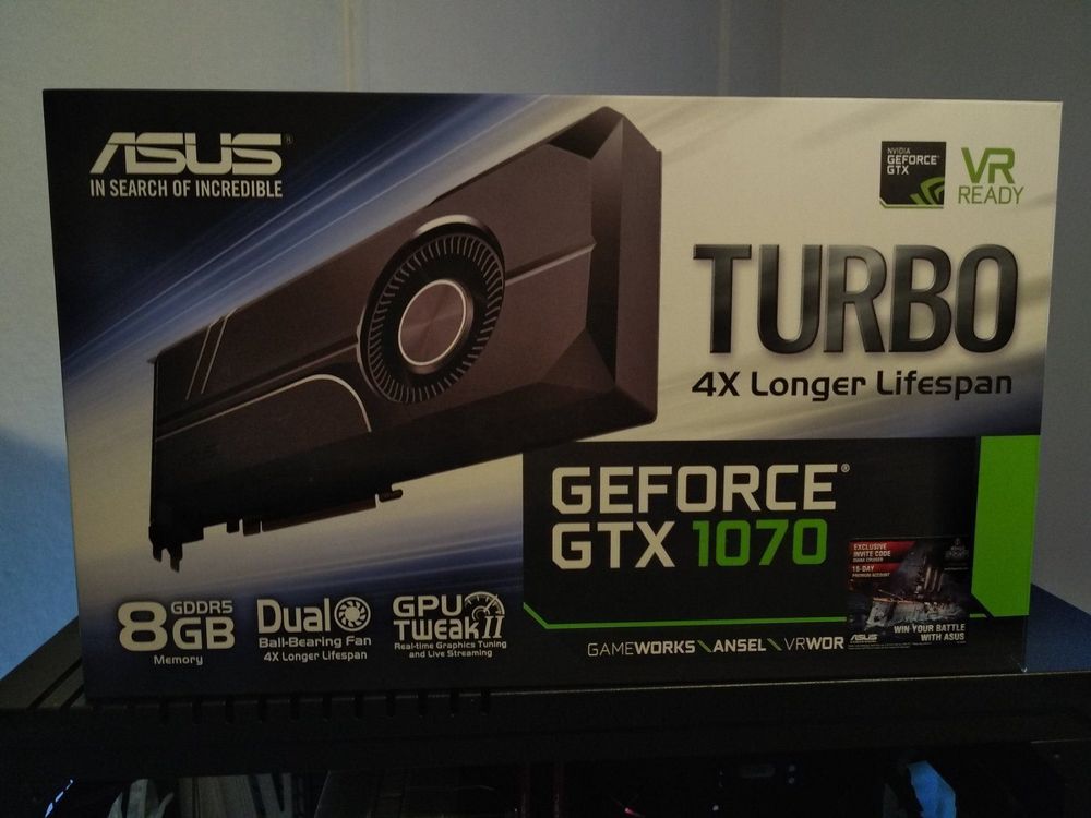 ASUS GeForce GTX 1070 - TURBO (Gebraucht) in Reconvilier für CHF 161 ...