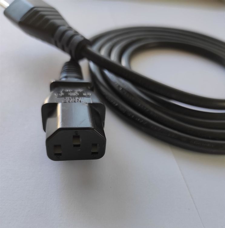 PC / Monitor Netzkabel Stromkabel 3-Pol | Kaufen auf Ricardo