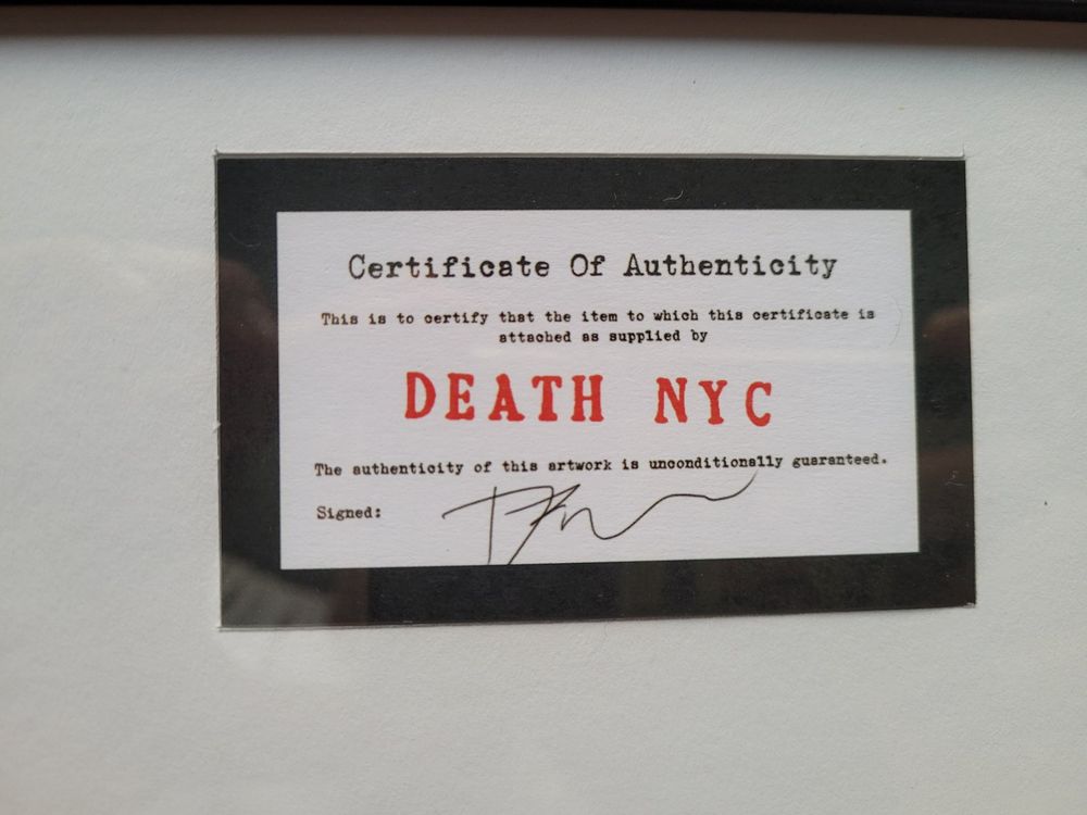 Death NYC – Rei Ayanami – 1/200 – signiert – mit Zertifikat (Gebraucht ...