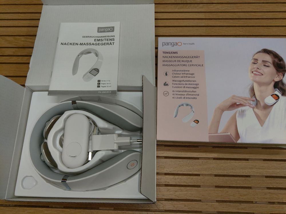 Nackenmassagegerät pangao tens/ems | Kaufen auf Ricardo