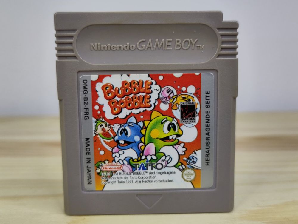 Bubble Bobble Game Boy GB Nintendo (Gebraucht) in Zug für CHF 19.9 ...