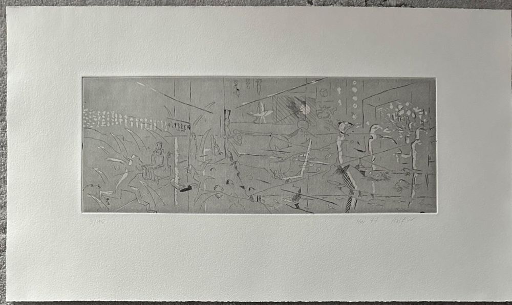 Rolf Winnewisser (1949) Radierung handsigniert Blatt 5/15 (Gebraucht) in Gersau für CHF 58 – mit ...