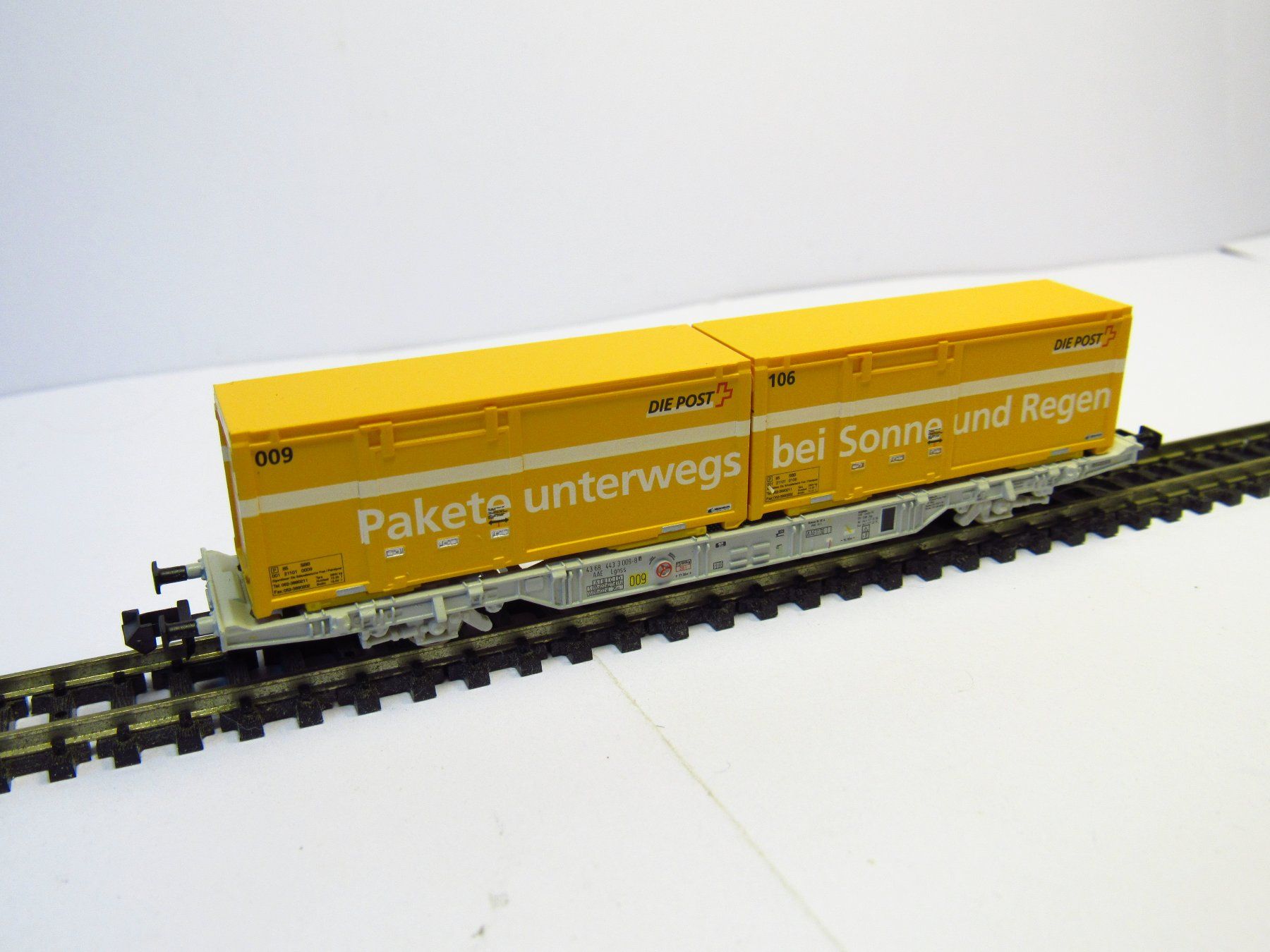 Creanorm 5011 SBB / AAE Postcontainerwagen 2-achsig (Neu (gemäss ...