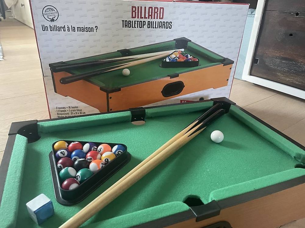 Billard de table (D'occasion) à Lausanne 26 pour CHF 20 – retrait ...