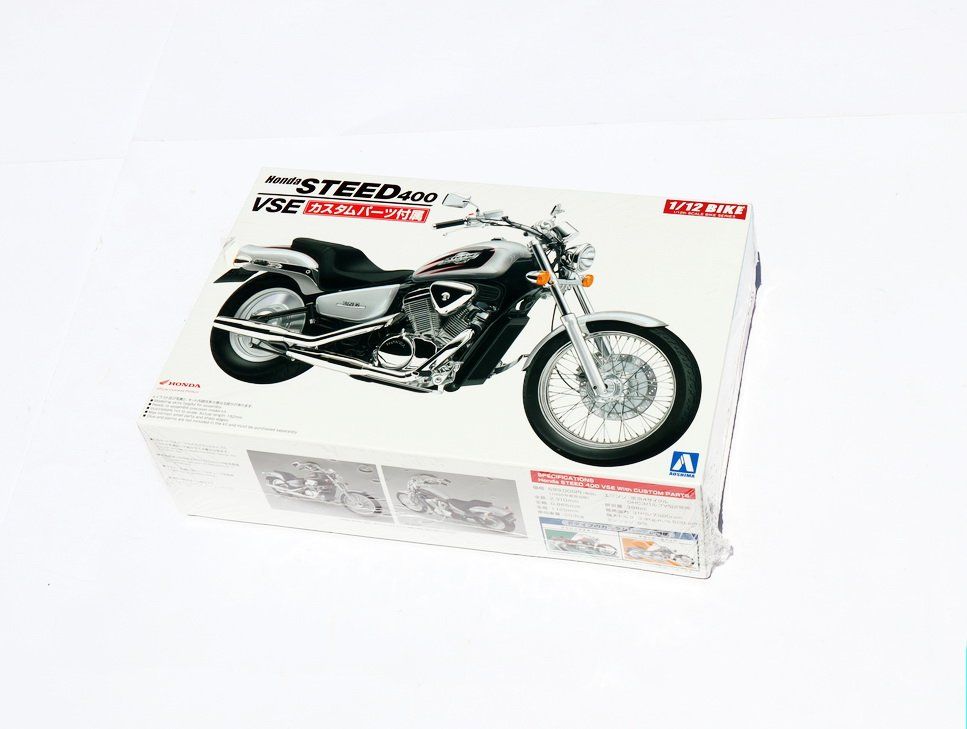 Honda Steed 400 VSE 1995 1:12 von Aoshima (Neu und originalverpackt) in ...