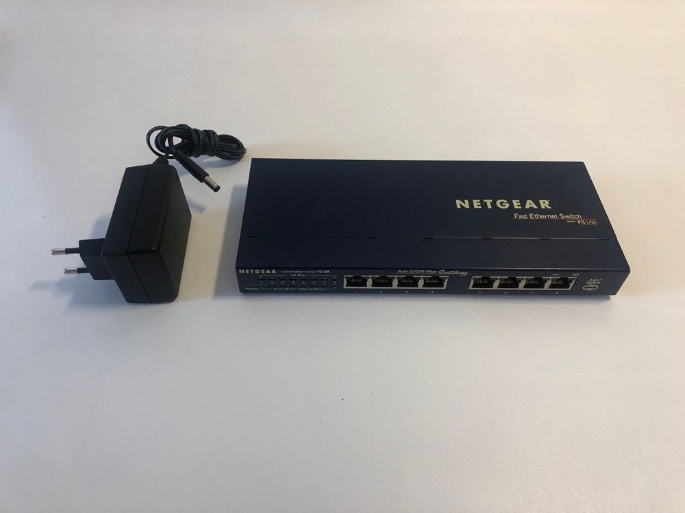 Netgear FS108 - 8 ports 10/100Mbs | Kaufen auf Ricardo