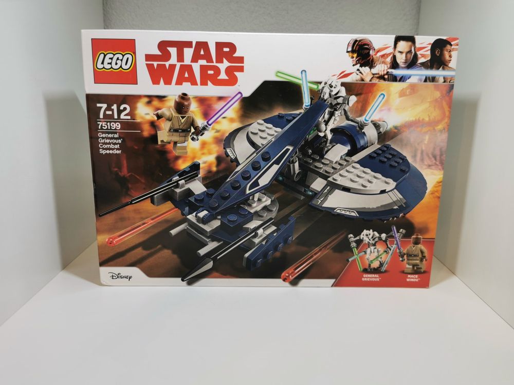Lego Star Wars 75199 general grievous combat speeder windu | Kaufen auf ...