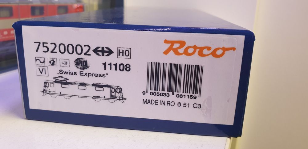Roco SBB Re4/4 Swiss Express 7520002 H0/AC Sound (Neu und ...