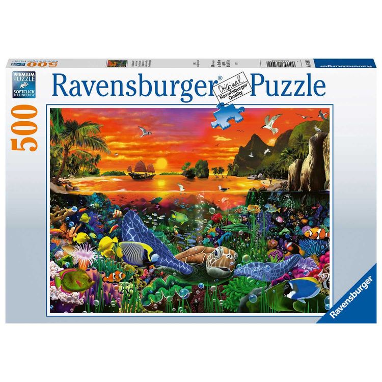Ravensburger 500 Teile Puzzle Schildkröte im Riff (Neu und originalverpackt) in Oensingen für ...