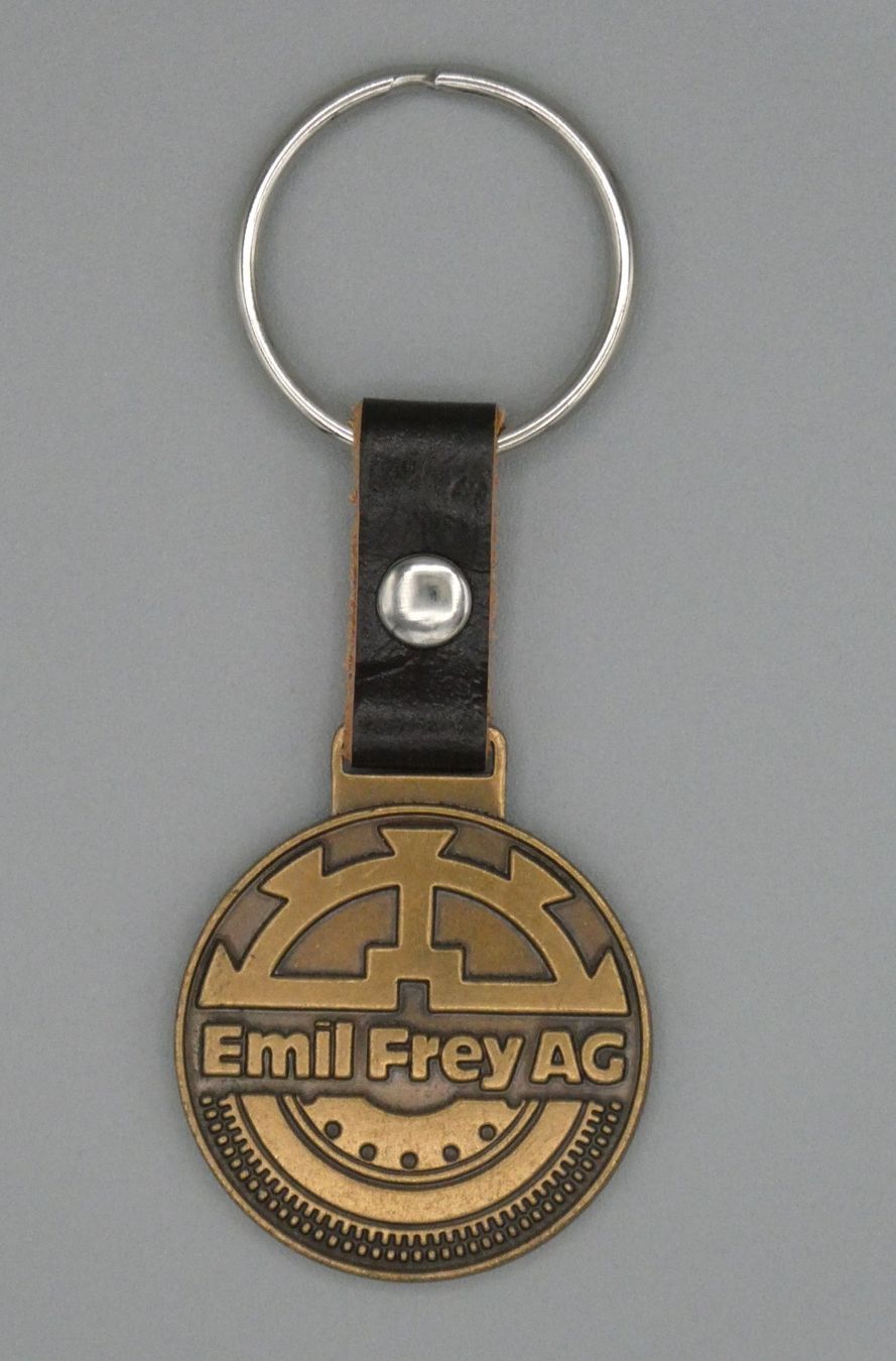 Schlüssel-Anhänger Emil Frey AG, Rarität 90er Jahre / NEU (Neu (gemäss ...