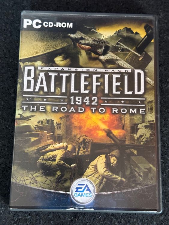 Battlefield 1942 Add-on The Road To Rome" PC CD-ROM (Gebraucht) in ...