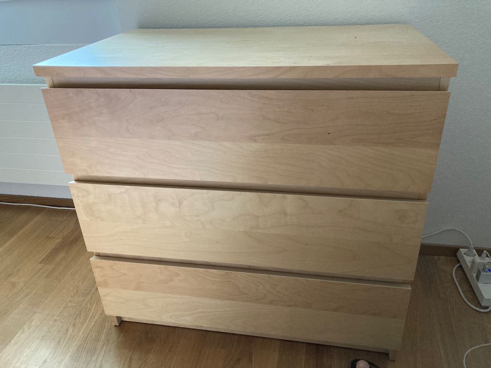 Ikea Malm 3 Schubladen (Gebraucht) in für CHF 20 – nur Abholung auf Ricardo kaufen