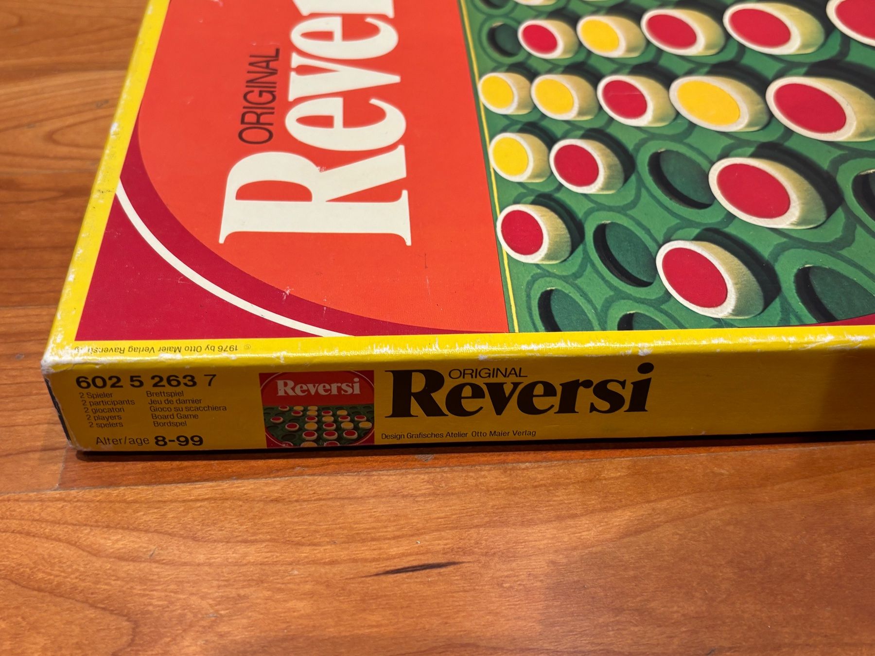 Reversi vintage Brettspiel Holzsteine Ravensburger 1976 TOP! (Gebraucht ...