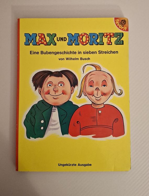 Klassiker Max und Moritz - Ungekürzte Ausgabe,Top Zustand (Gebraucht ...