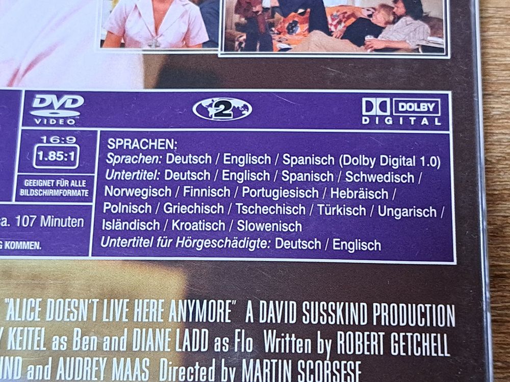 Alice lebt hier nicht mehr mit Jodie Foster, Martin Scorsese (Neu ...