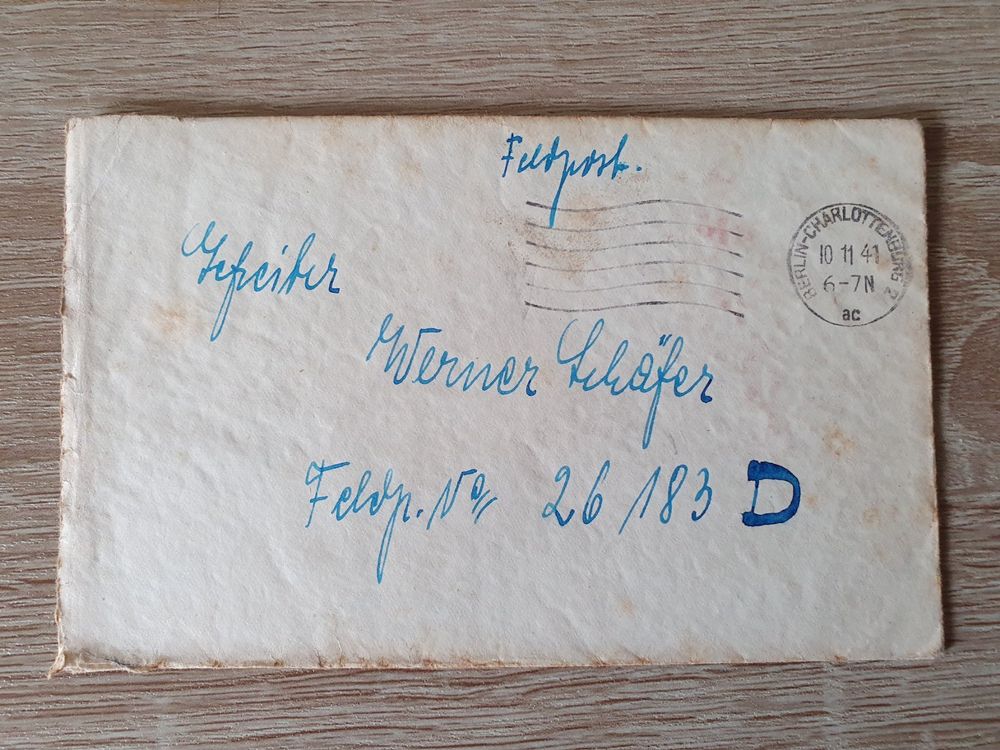 Feldpost Brief mit Inhalt WW2 1941 | Kaufen auf Ricardo