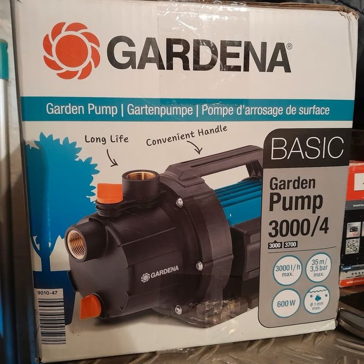 GARDENA 3000/4 Basic Set Gartenpumpe 3000 l/h 35 m | Kaufen auf Ricardo