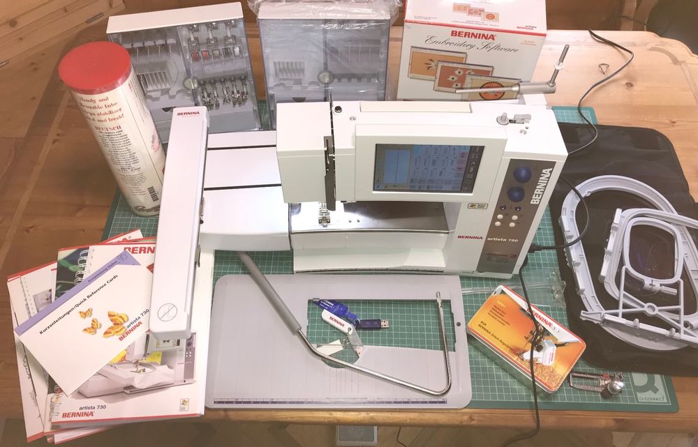 Bernina artista 730 Näh- und Stickmaschine (Gebraucht) in Waldstatt für ...