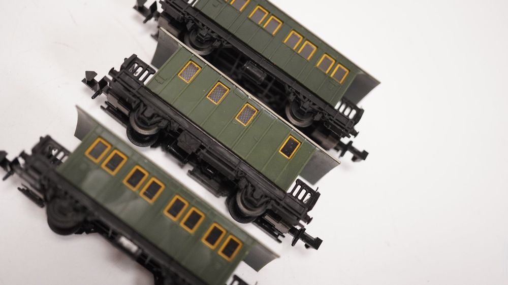 e42 Spur N drei Wagen grün | Kaufen auf Ricardo