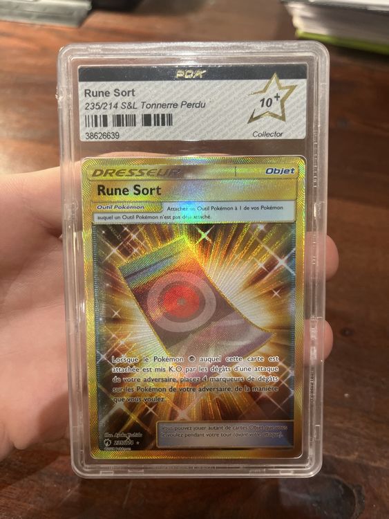 Carte Pokémon : Rune sort 235/214 PCA 10 collector (Neu (gemäss ...