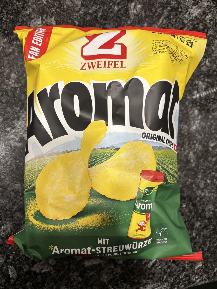 Zweifel Aromat Chips, Original, neue limited Edition! (53) (Neu und ...