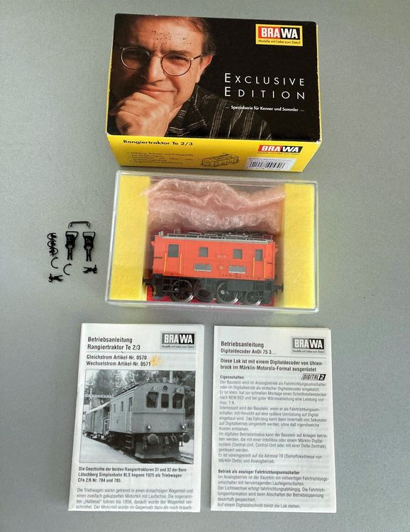 BRAWA 0571 / BLS Te 2/3 Rangiertraktor Digital in OVP (D'occasion) à ...