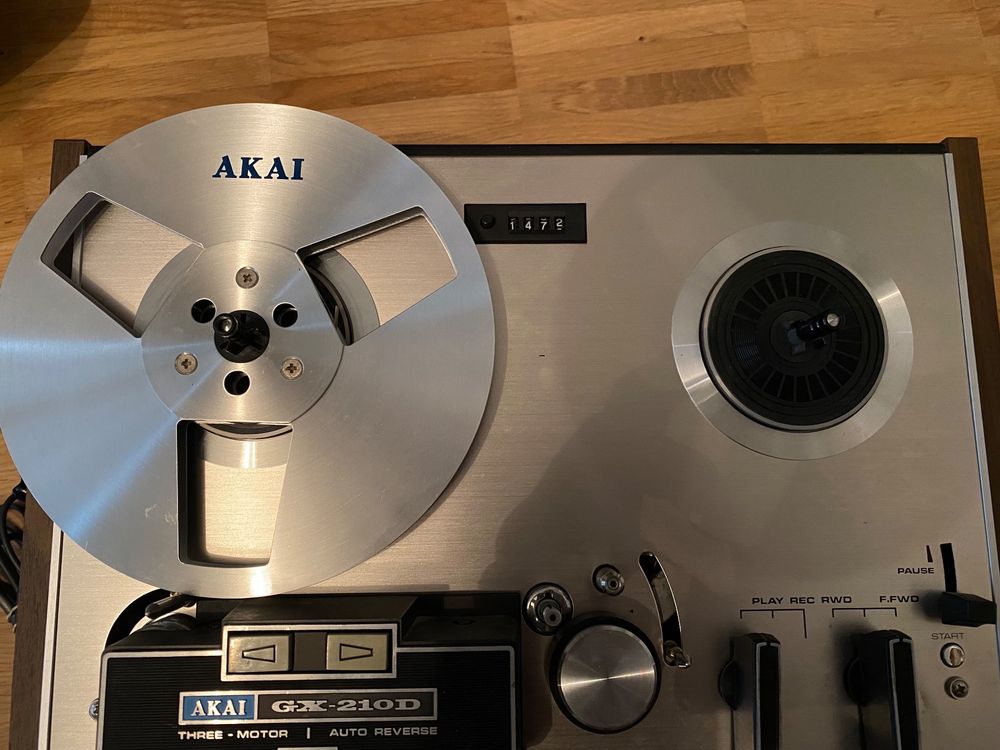 Akai GX-210 D / Stereo Tonbandgerät - vintage (Gebraucht) in Rotkreuz für CHF 128 – mit ...