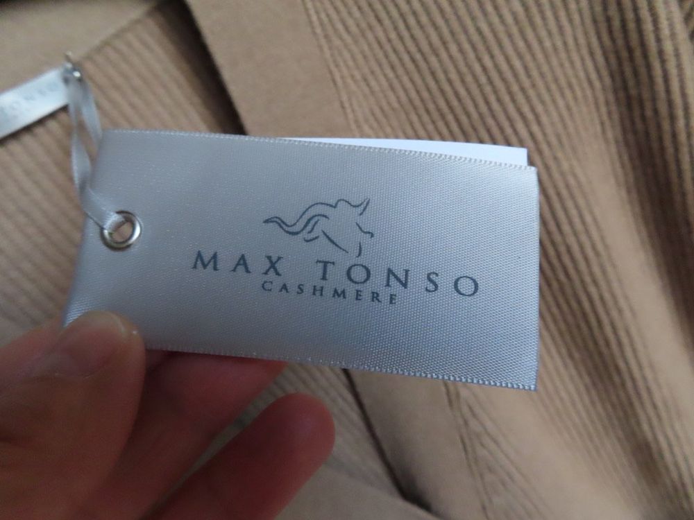 Wunderschöne 100% Kaschmir-Strickjacke von Max Tonso NP 349. (Neu und ...