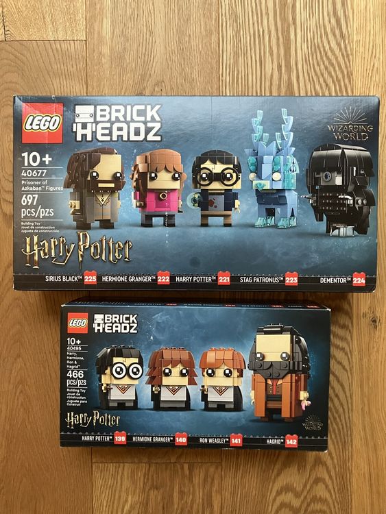 Lego Harry Potter Brickheadz (40495 & 40677) (Neu und originalverpackt ...