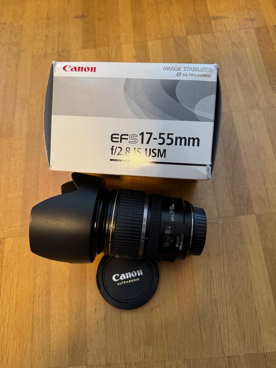 Canon EFS 17-55mm f/2.8 IS USM Objektiv - Top Zustand! (Gebraucht) in ...