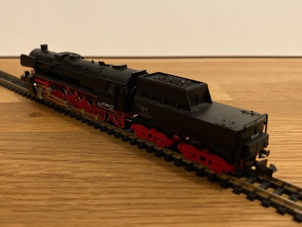 Minitrix 2051 Dampflok DB BR 52 2869 (Neu (gemäss Beschreibung)) in ...