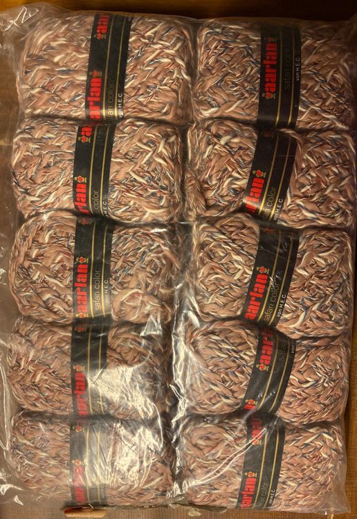 aarlan safari color - 80% Baumwolle / 10% Leinen / 10% Wolle (Neu ...