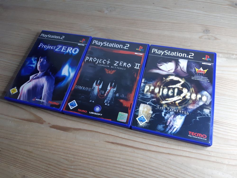 Project Zero Set: 1 II Crimson Butterfly 3 The Tormented PS2 | Kaufen auf Ricardo