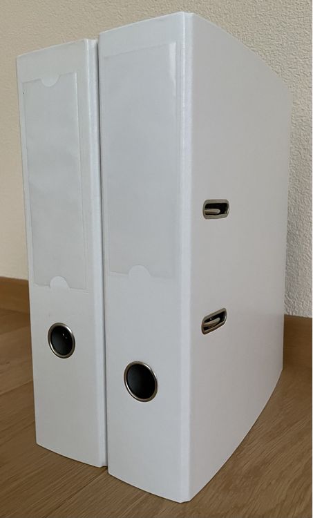2 Aktenordner / Ordner (breiter Rücken) (Gebraucht) in Eglisau für CHF ...