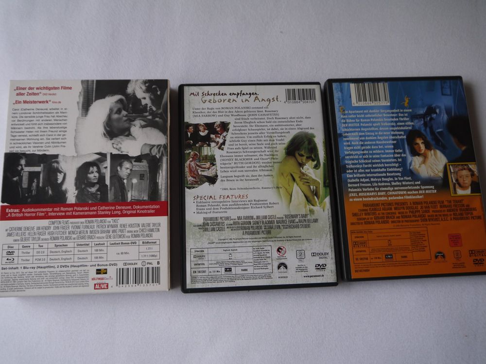 Der Mieter-Trilogie-Roman Polanski-selten (Gebraucht) in Hagendorn für ...