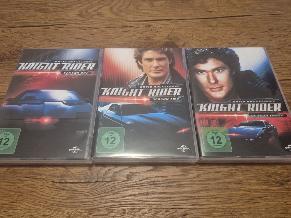 Knight Rider - Season 1-3 - DVD - David Hasselhoff (Gebraucht) in ...