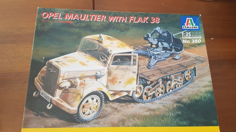 Opel Maultier with Flak 38 1:35 (Neu (gemäss Beschreibung)) in ...