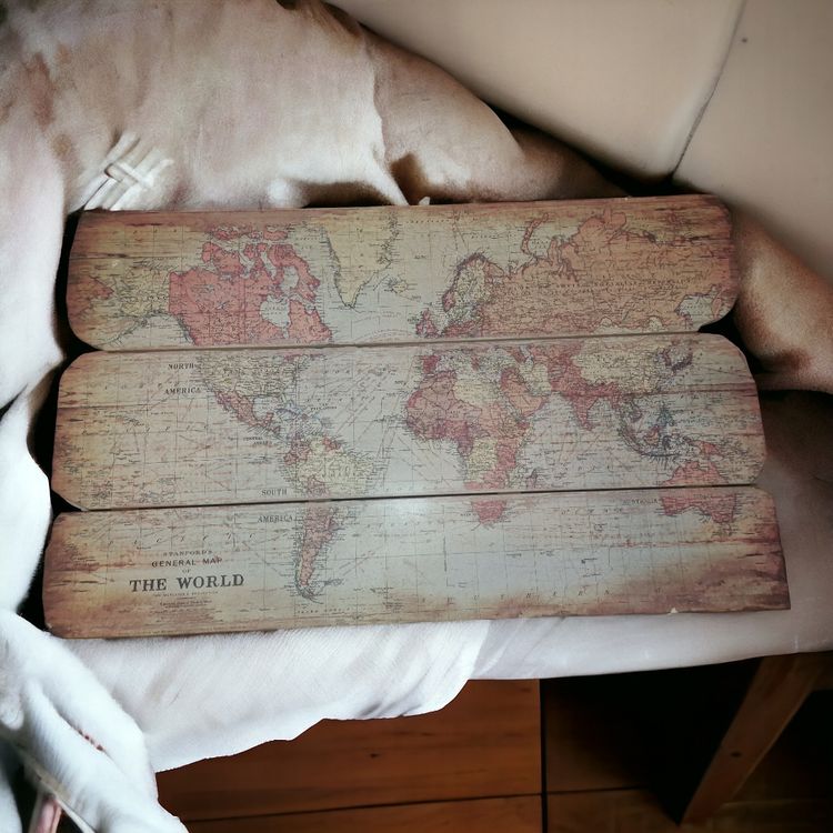 Wandbild Weltkarte | Kaufen auf Ricardo