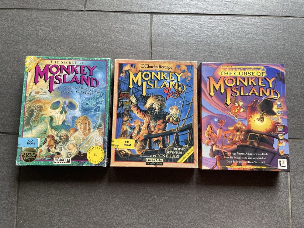 Monkey Island PC Games Collection Big Box (Gebraucht) in Zürich für CHF ...